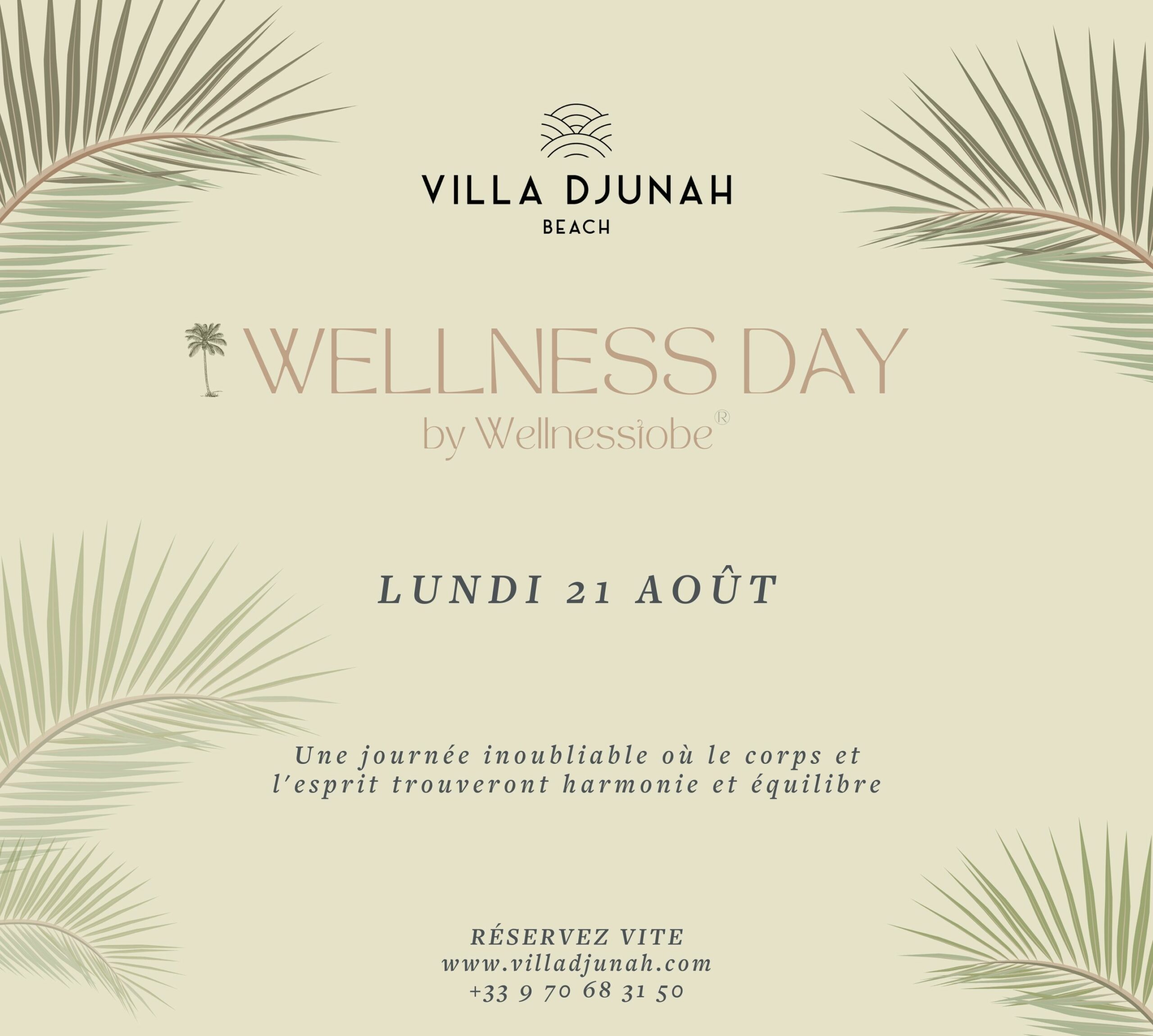 Wellness Day - Villa Djunah Beach